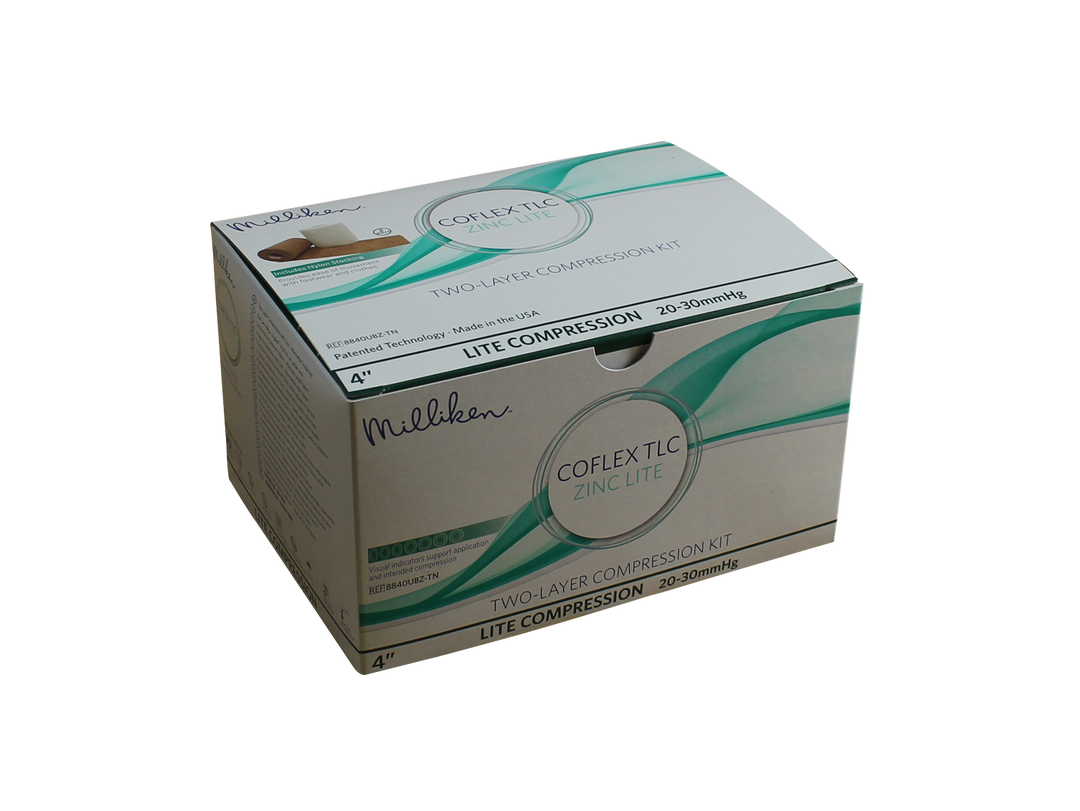 CoFlex TLC Zinc Lite 2 - Kompressionsverband mit Zink – Wundfritzen